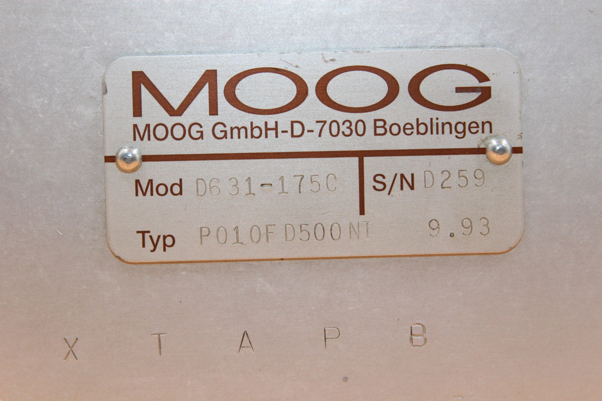 NEW OPEN BOX | MOOG | D631-175C | – Industrial Mates LLC