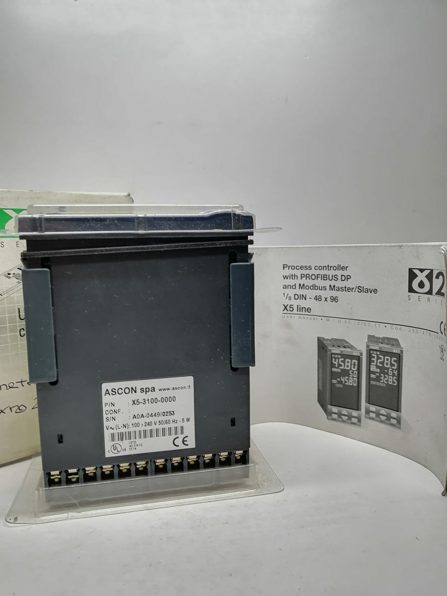 New | ASCON | X5-3100-0000 | ASCON SPA X5-3100-0000 PROCESS CONTROLLER ...